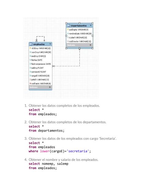 ejercicios de sql resueltos pdf sql