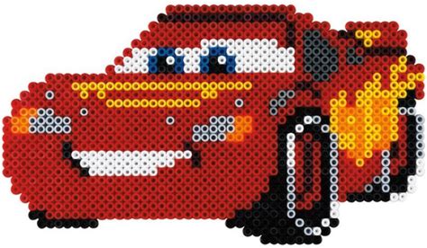 Hama Midi Disney Cars 3 æske med perler og perleplader 4000 Midi