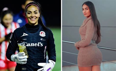 Stefani Jiménez la guapa y talentosa portera del Atlético San Luis