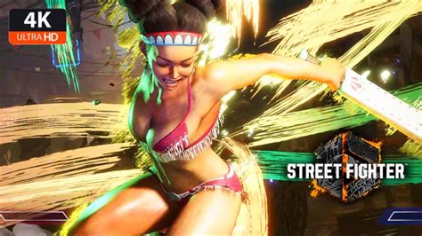 Lily No Poncho Street Fighter Mod K Gameplay Pc Youtube