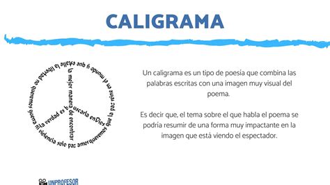 10 ejemplos de CALIGRAMAS ideal para niños