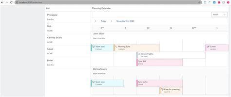 SAPUI5 Drag Item From A List And Drop It On A Calendar Row SAP Blogs