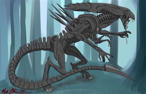 Xenomorph Queen By Roninh X On Deviantart