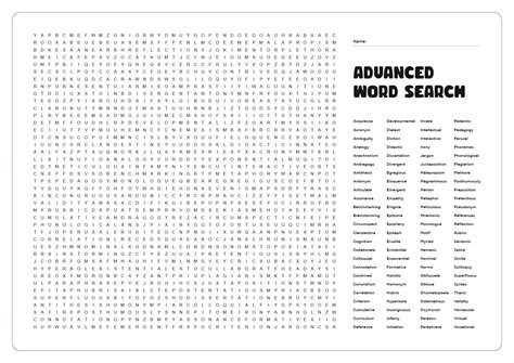 100 Word Word Searches 20 Free PDF Printables Printablee