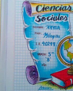 Caratulas Para Cuadernos De Secundaria Para Dibujar Faciles Y Bonitos