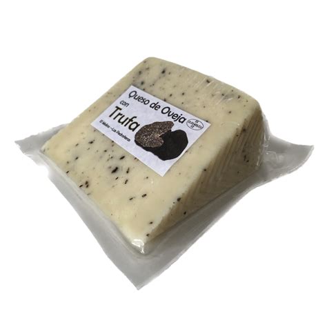 Queso De Oveja Curado Con Trufa Negra Ajos El Molino