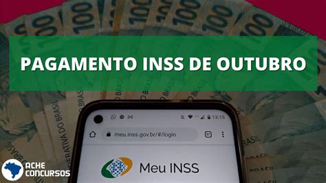 Calendário INSS 2022 benefício de outubro começa a ser pago nesta