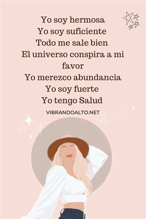 55 Poderosas Afirmaciones De Amor Propio Vibrando Alto