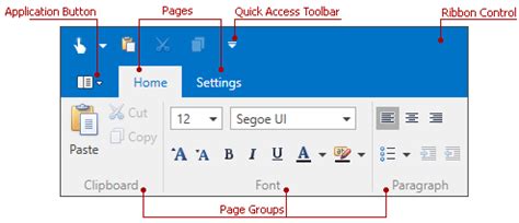 Ribbon Page Wpf Controls Devexpress Documentation
