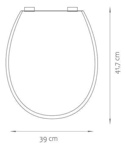 Asiento Tapa De Inodoro Madera Ariel Para Andino Ferrum Color Blanco En