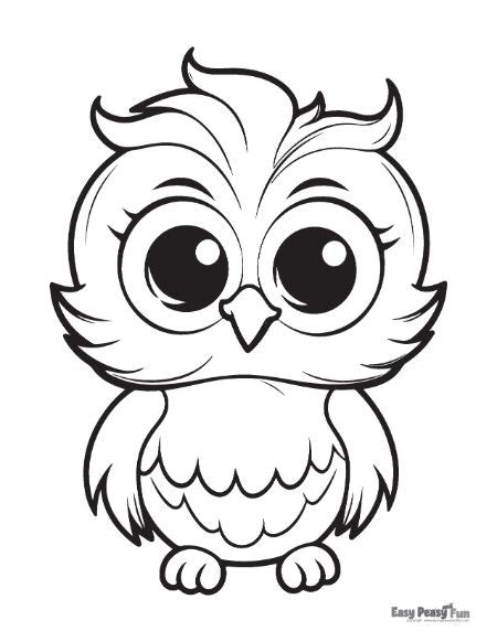 Cute Owl Pictures To Colour Infoupdate Org