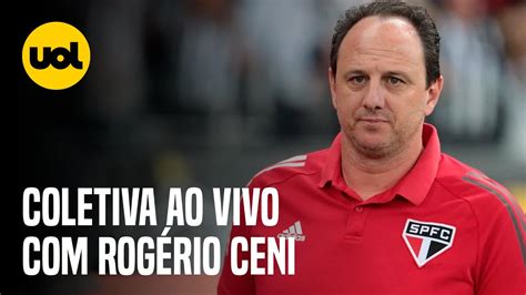 AO VIVO COLETIVA TÉCNICO ROGÉRIO CENI do SÃO PAULO YouTube