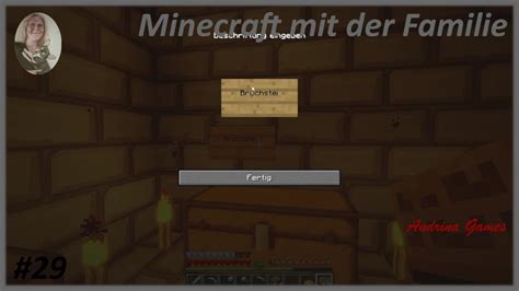 Minecraft Mit Der Familie 29 Beginn Einer Lagerfreundschaft Deutsch