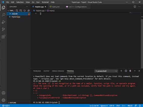 Problem With VS Code Cl Exe Ask GameDev Tv