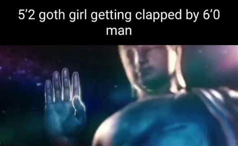 52 Goth Girl Getting Clapped By Man Ifunny