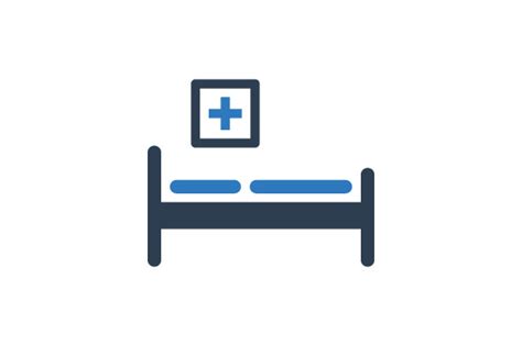 Medical Bed Icon Hospital Bed Icon Graphic By Anwar016bd Creative