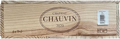 Chateau Chauvin Saint Emilion Grand Cru Classé 2020