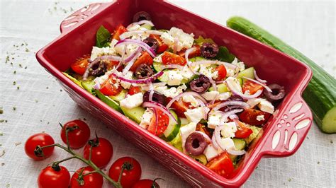 Griekse Salade Met Kalamata Olijven En Feta EvieKookt