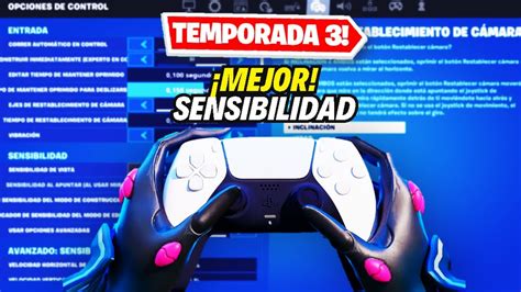 LA ULTRA MEJOR SENSIBILIDAD Para Fortnite PS4 XBOX SWITCH Ps5
