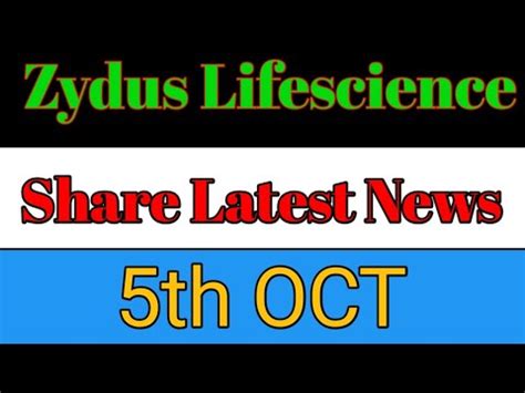 Zydus Life Science Share News Today Zydus Life Science Share Price