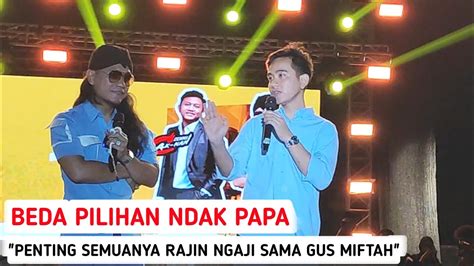 Cara Unik Gibran Bikin Warga Rajin Ngaji Bareng Gus Miftah YouTube