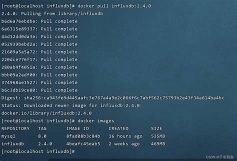 docker安装influxdb及备份恢复 influxdb恢复所有数据 csdn博客