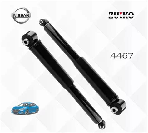 Kit Amortiguadores Traseros Gas Nissan Sentra B Meses Sin Inter S