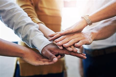Unidad De Trabajo En Equipo Y Colaboraci N Mediante La Uni N De Manos