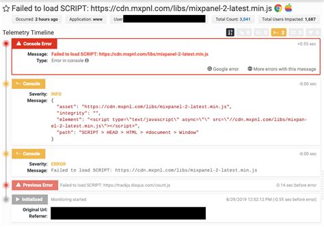 Docs Monitoring Resource Load Errors TrackJS