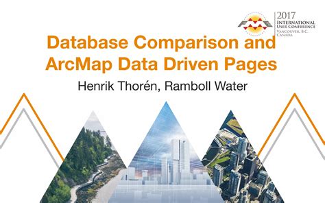Database Comparison And ArcMap Data Driven Pages PPT