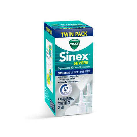 Sinex Severe Original Ultra Fine Mist Nasal Spray