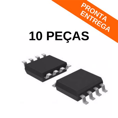 Kit 10 peças Circuito Integrado TL317C SMD SOIC 8 Circuitos