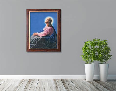 Obraz Religijny Jezus Chrystus W Ogr Jcu