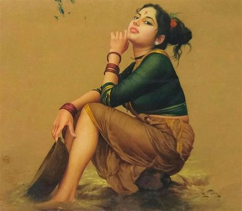 Indian Lady Painting By Vishal Gurjar Pixels