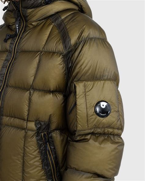 C P Company DD Shell Hooded Down Jacket Butternut Highsnobiety Shop