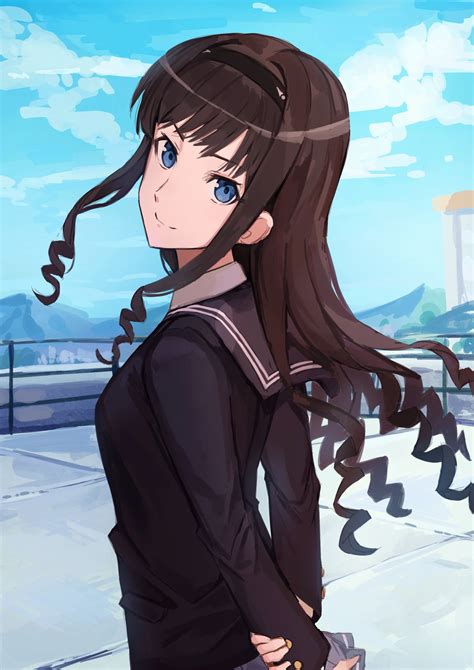 Morishima Haruka Amagami Drawn By Nasubin Nasubisamurai Danbooru