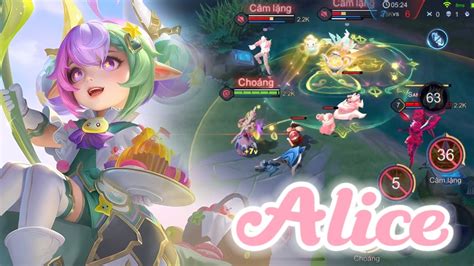 Alice và Ulti câm lặng ngắt chiêu Violet cực khó chịu Build đồ làm