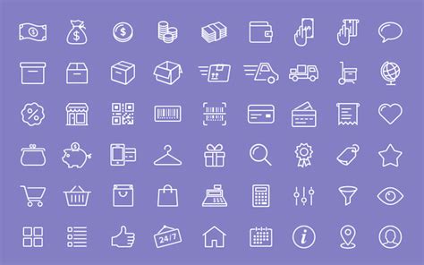 Ecommerce Icon Sets Free Icons Library