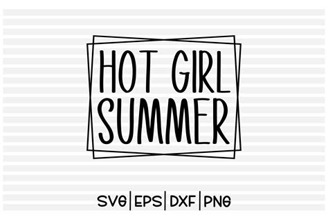 Hot Girl Summer Svg Design Graphic By Svg King · Creative Fabrica