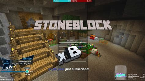 Stoneblock Modded Minecraft Stream Youtube