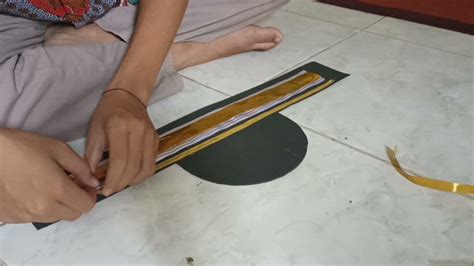 Tutorial Pembuatan Aksesoris Kepala Tari Saman Khas Aceh Youtube