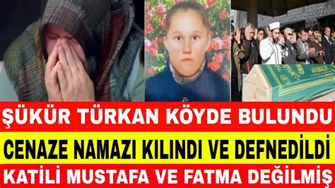 DİDEM ARSLAN ŞÜKÜR TÜRKAN BULUNDU CENAZE NAMAZI KILINDI VE DEFNEDİLDİ