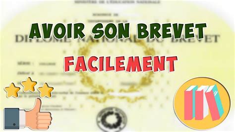 Comment avoir son Brevet facilement Les étapes clés pour réussir