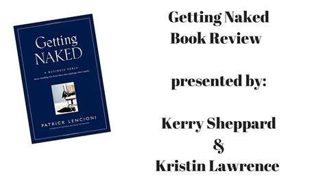 Getting Naked Book Review Youtube
