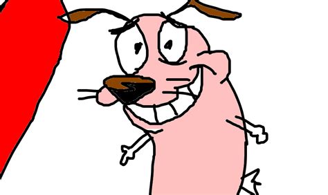 Coragem o cão covarde Desenho de pok ana so Gartic