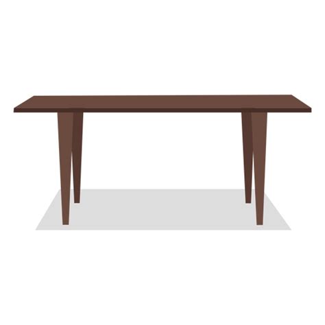 Ilustración de mesa de madera grande Descargar PNG SVG transparente