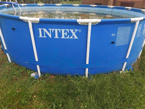 Basen ogrodowy stelażowy INTEX 457x122 Pabianice OLX pl