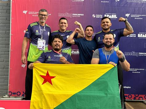 Atletas paralímpicos acreanos são medalhistas em competição nacional em