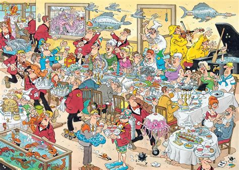 Jumbo Jan Van Haasteren Seafood Supper Clash Of The Bakers Jigsaw