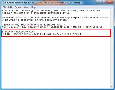 Find Bitlocker Recovery Password Ffopaway
